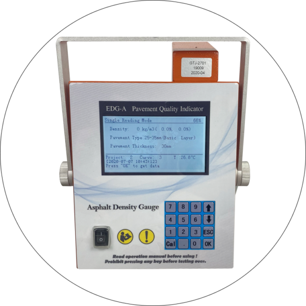 GTJ-2701 Non-nuclear asphalt density gauge – GTJTest – China First 7 ...