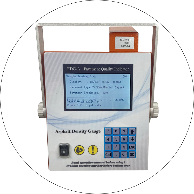 GTJ-2701 Non-nuclear asphalt density gauge – GTJTest – China First 7 ...